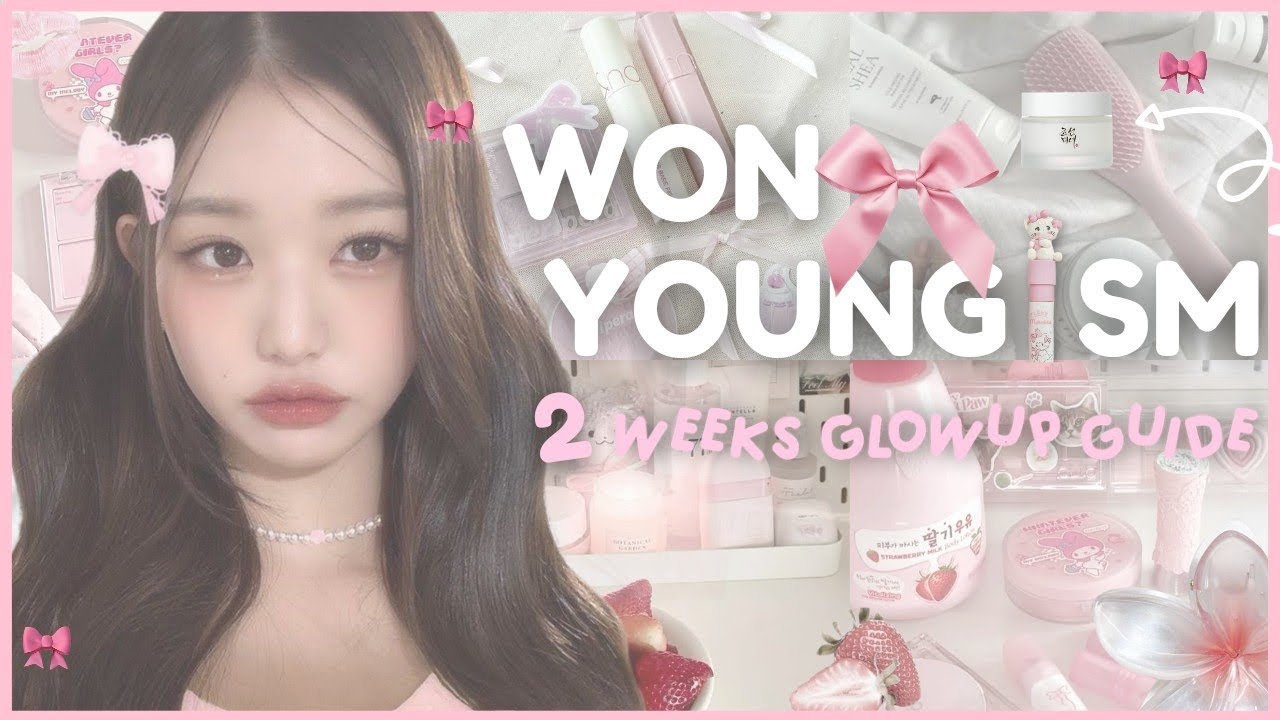 🎀 wonyoungism 2 WEEKS glow up guide 🌸🥥 improve yourself physically and ...