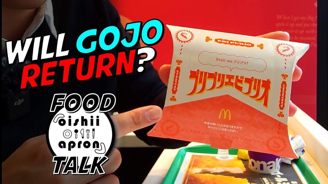Japan McDonald's Food Talk EP1 Thoughts on Gojo Satoru In Jujutsu ...