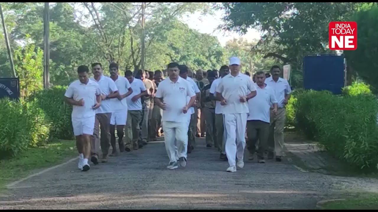 Assam: BSF personnel observe National Unity Day in Dhubri - YouTube