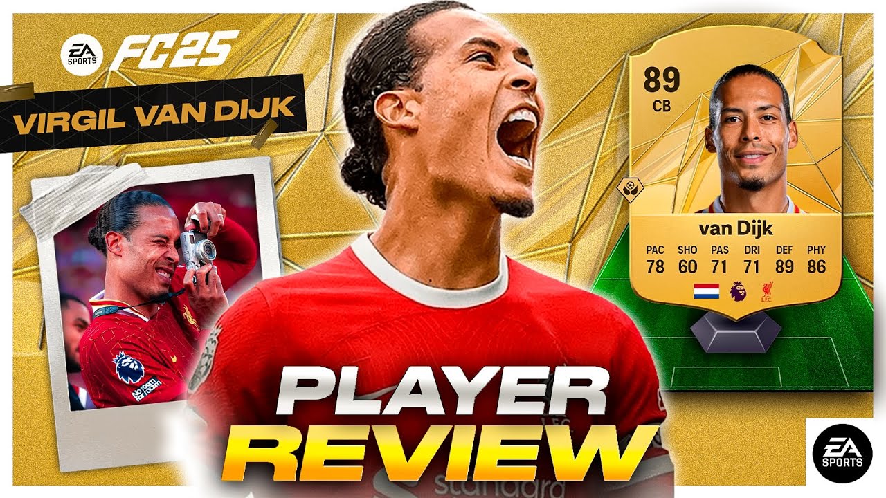 La VERDADERA razón por la que Van Dijk es el rey de la defensa en FC25 ...