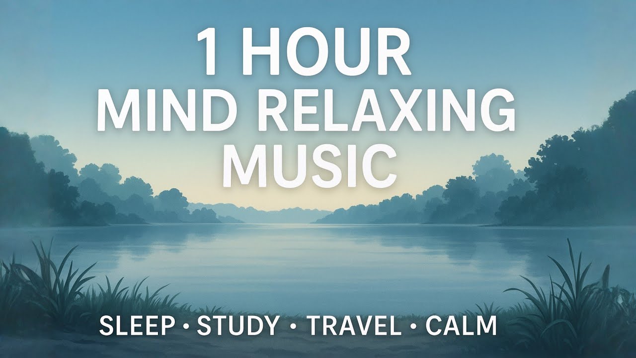 1 Hour Mind Relaxing Music | Sleep, Study, Travel & Meditation ...