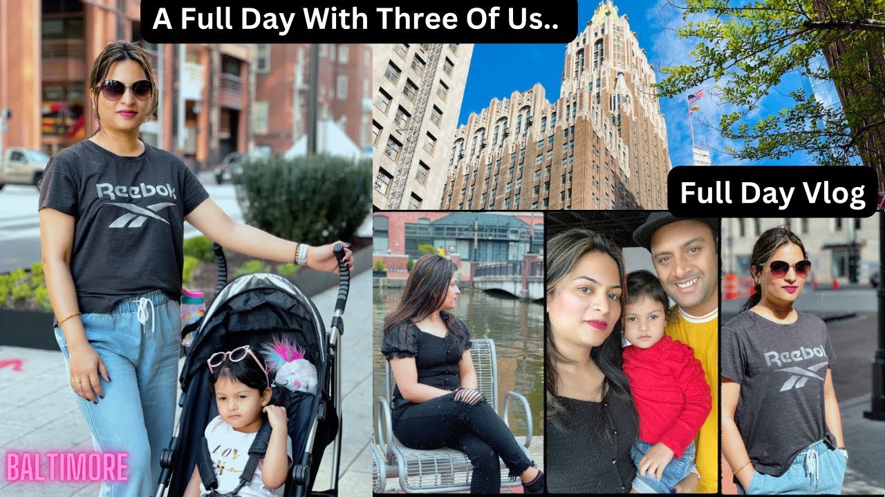 A Day With Us | Full Day Vlog | Baltimore - A Must Visit Place | Travel ...