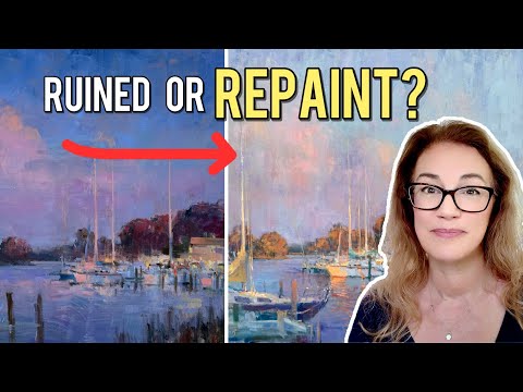 Even Professional Artists Ruin Good Paintings in the Last 10%
