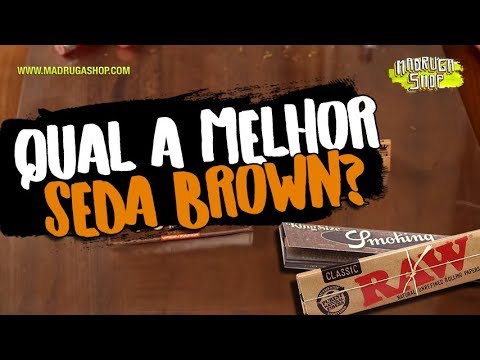 Qual a melhor Seda Brown? Seda Raw vs Smoking vs OCB - YouTube