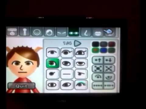 Making Leafeon Mii - YouTube