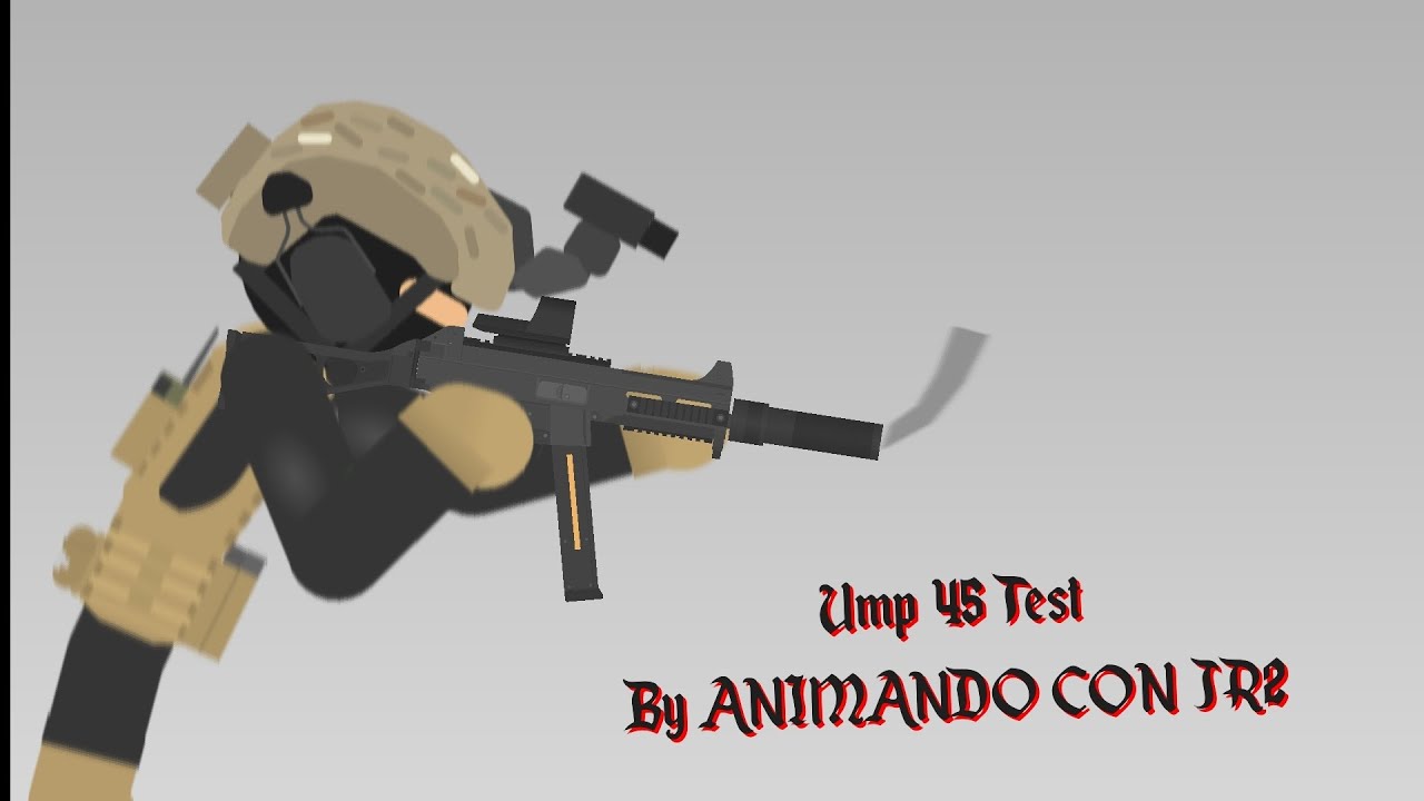 Ump 45 test - YouTube