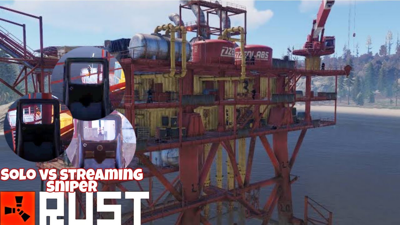 Rust Console- Solei Os BR game play cansada Streaming Sniper. Part(2/2 ...