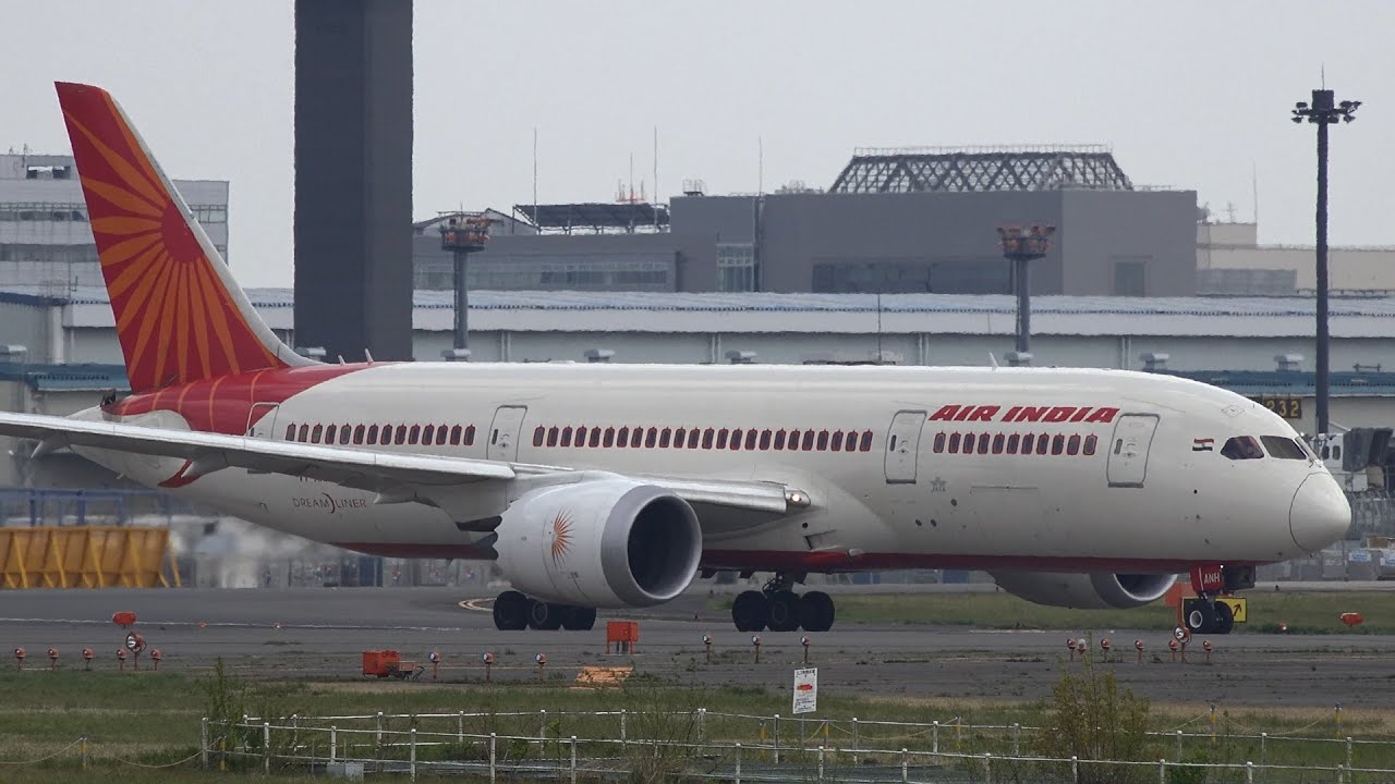 Air India Boeing 787-8 VT-ANH Takeoff from NRT 16R - YouTube