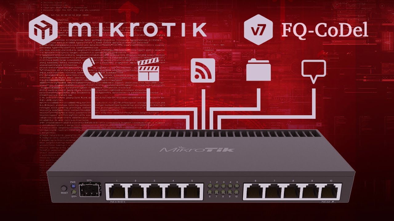 Set Up Simple Queues With Fq Codel And Mikrotik Routerosv7 Youtube