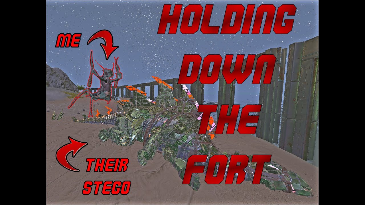 Defending Our House from a Tek Fob! Ark Official Small Tribes Series ...
