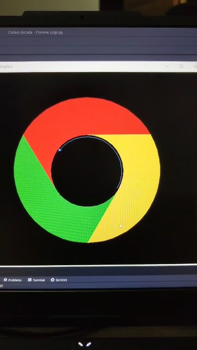 Chrome Browser Logo Using Python #coding - YouTube