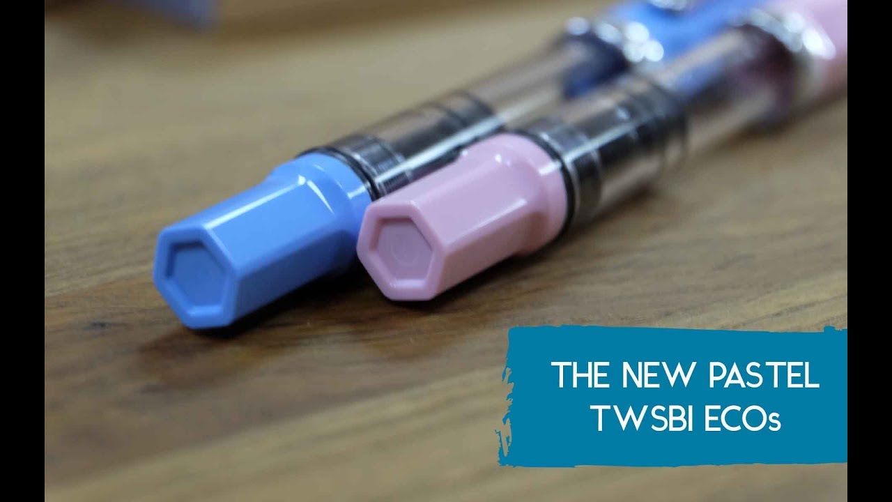The New TWSBI Eco Pastels - YouTube