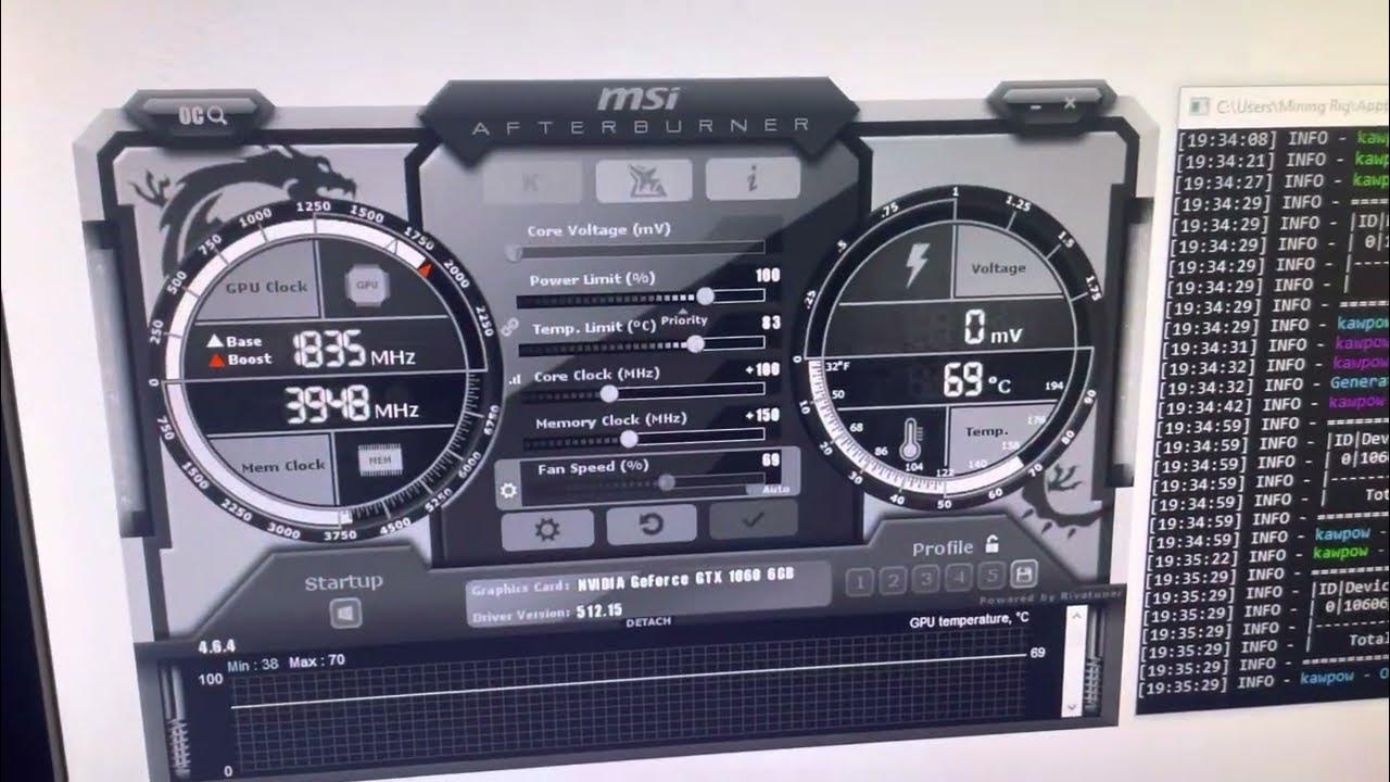 BTC Mining with GTX 1060’s Using NiceHash! Mining Rigs Update and One Click Mining! MSI ...