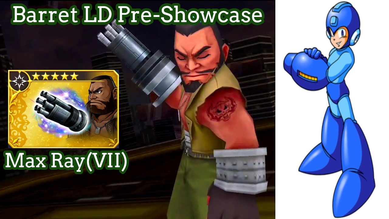 【DFFOO】Barret Megaman?! LD Pre-Showcase - YouTube
