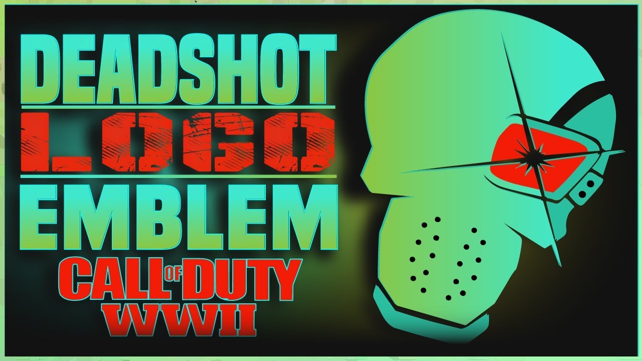 COD-WWll DEADSHOT LOGO EMBLEM │SUICIDE SQUAD VERSION │1080P - YouTube