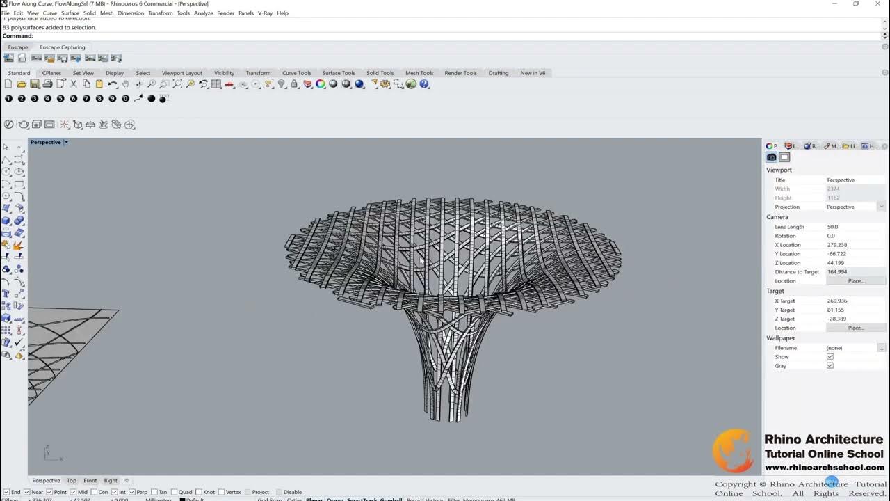 RhinoArchSchool - Rhino Architecture Design Tutorials from Beginner to Advanced - 13 - YouTube