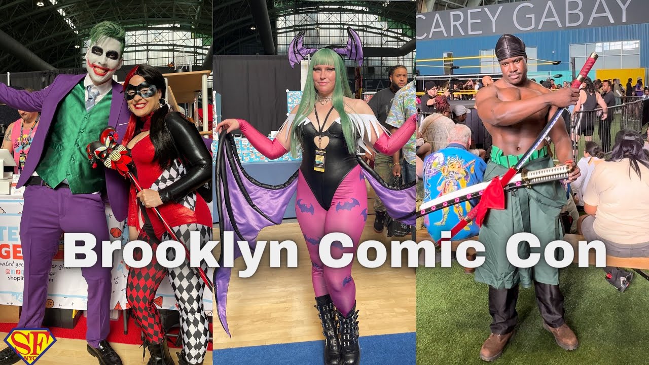 Comic Con Brooklyn, NEW YORK 2024 - YouTube
