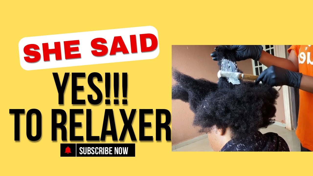 Virgin Relaxer, Treatment, Trim & Cornrows | Complete Transformation ...