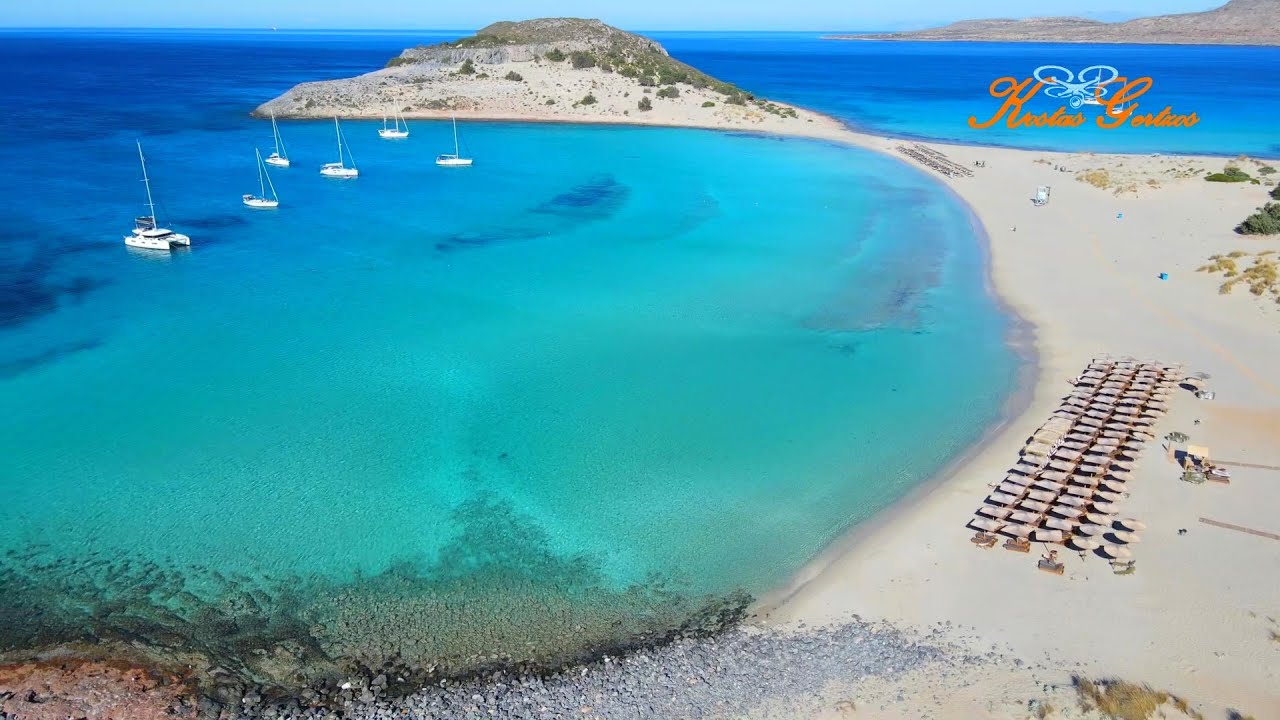 ΠΑΡΑΛΙΑ ΣΙΜΟΣ, ΕΛΑΦΟΝΗΣΟΣ (DRONE). SIMOS BEACH, ELAFONISSOS ISLAND ...