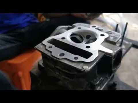 Proses bor up motor revo absolut BBR RACING - YouTube