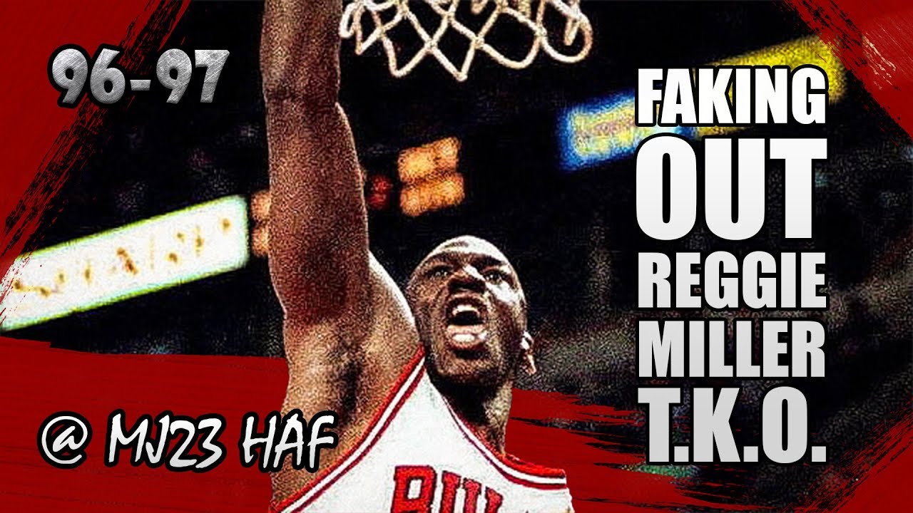 Michael Jordan Highlights vs Pacers (1997.03.07) - 38pts, Faking the ...