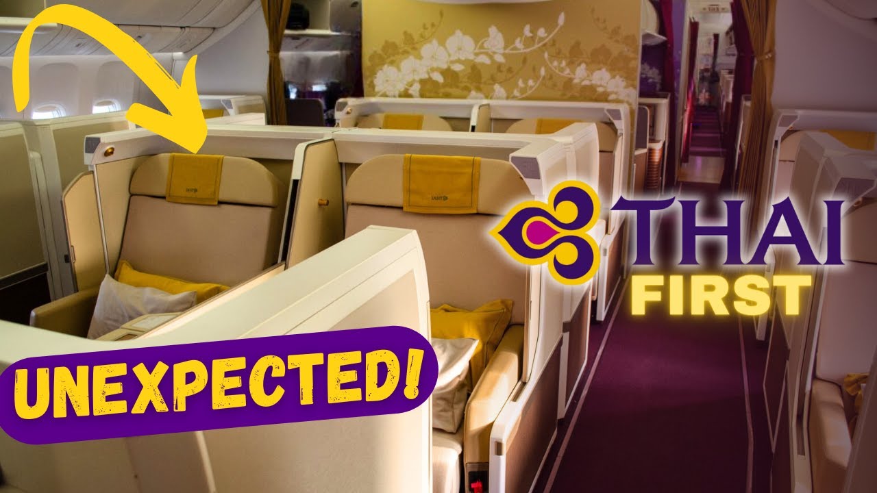TRYING THAI FIRST CLASS ★ EPIC! - YouTube