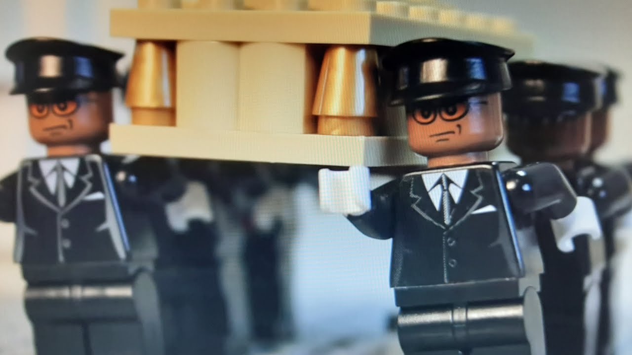 LEGO Coffin dance - fall from the house - YouTube