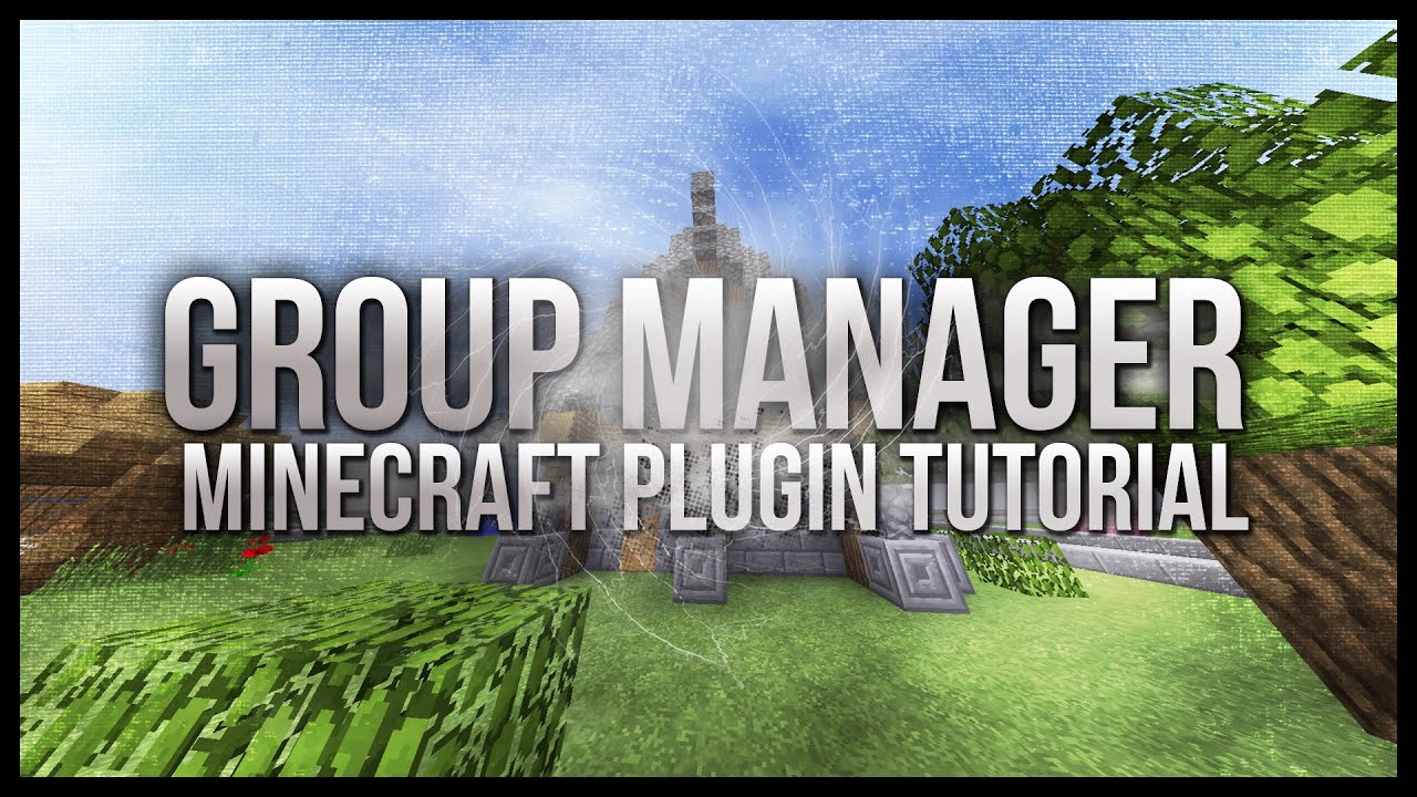 Minecraft Plugin Tutorials: Group Manager! | Creating Ranks In Game! - YouTube