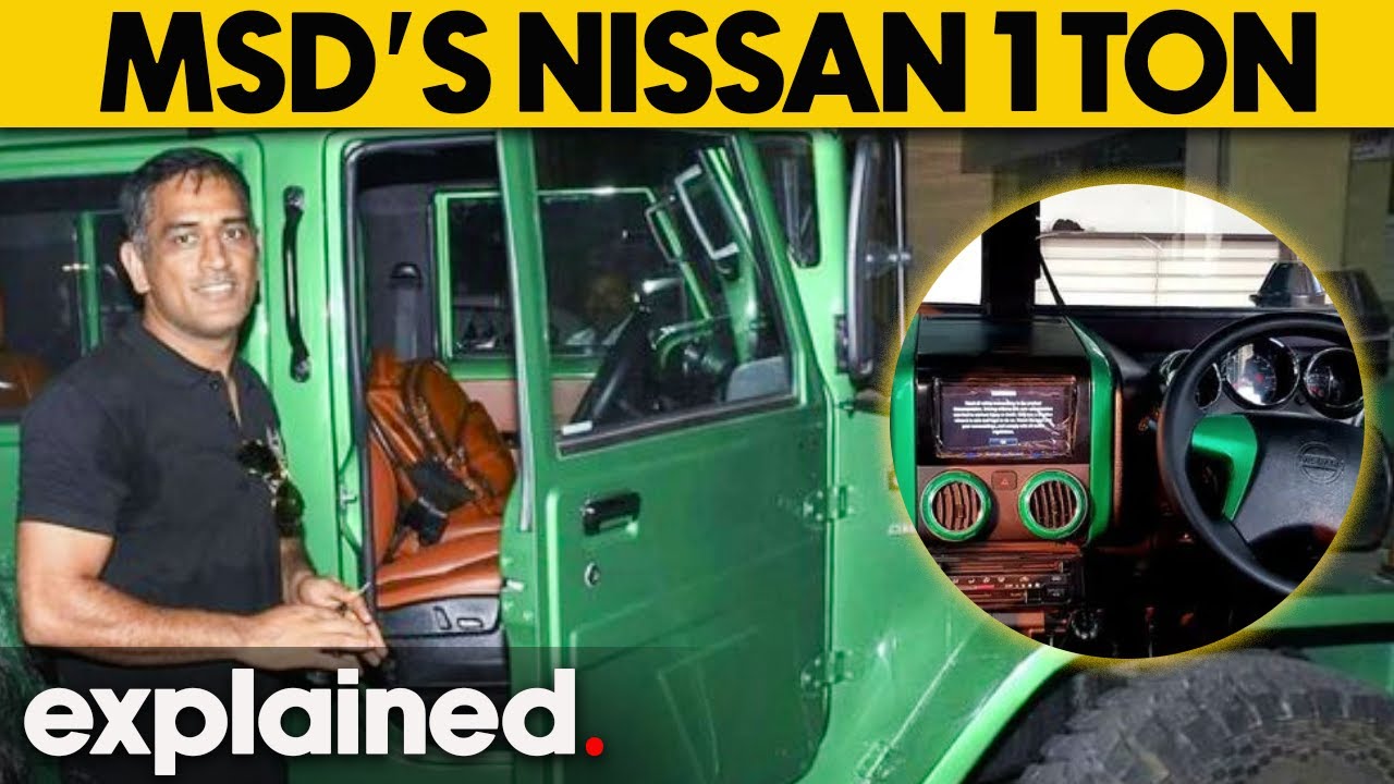 What's Special About MSD's Nissan Jonga 1 Ton? | Mahendra Singh Dhoni's ...
