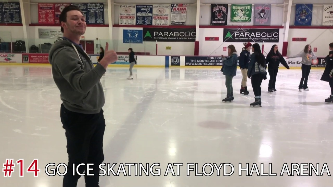 #14 Go Ice Skating at Floyd Hall Arena - YouTube
