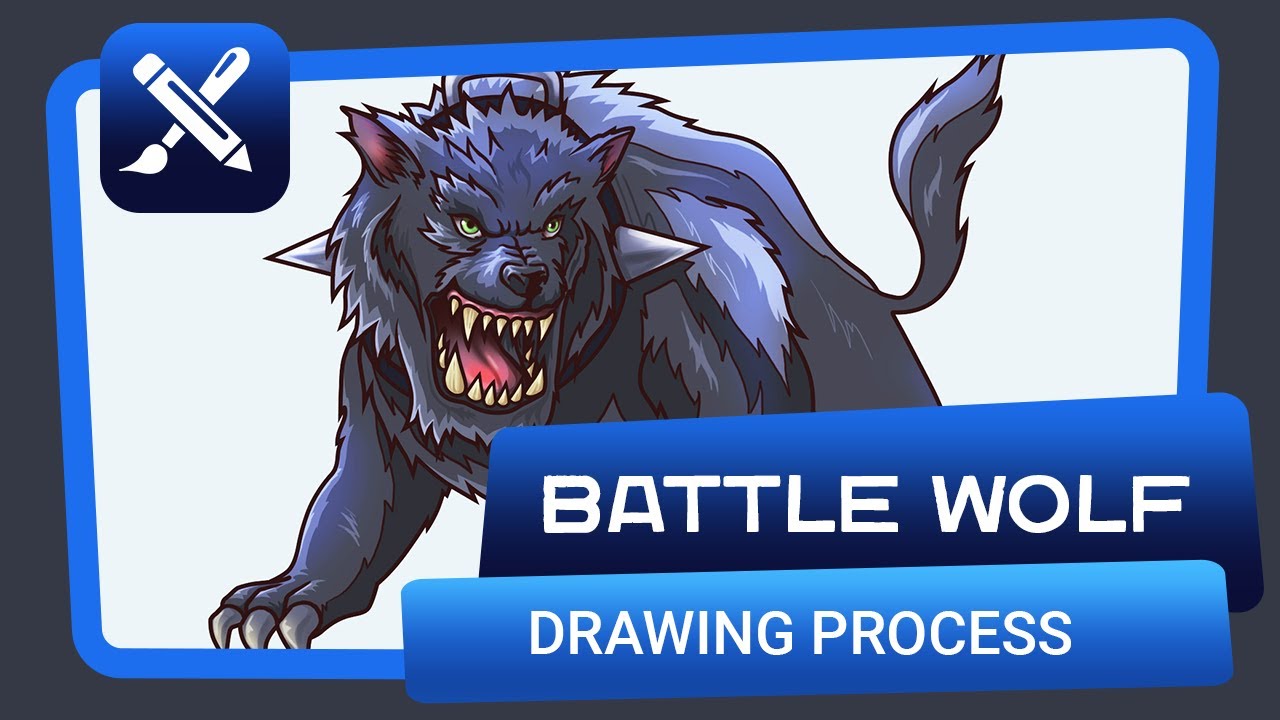 Battle wolf - YouTube