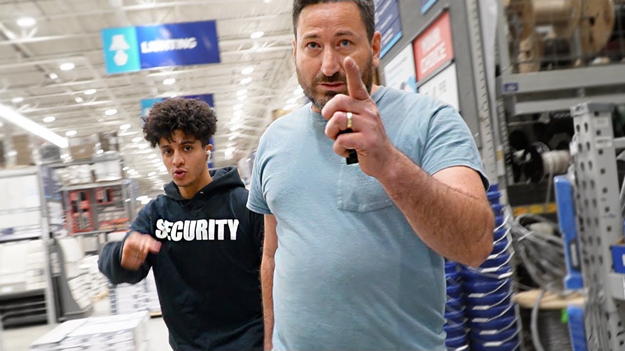 Fake Security Guard Prank! (Attacked) - YouTube