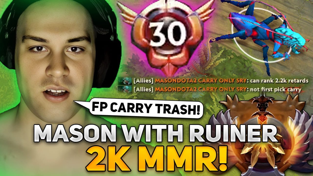 MASON plays with RUINER 2K RANK! MASON plays WEAVER in HARD GAME! - YouTube
