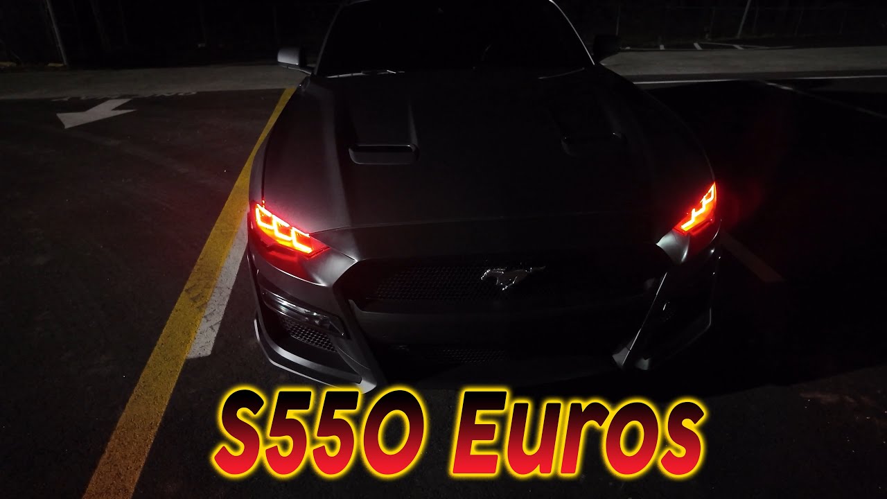 S550 EUROS AT NIGHT!! - YouTube