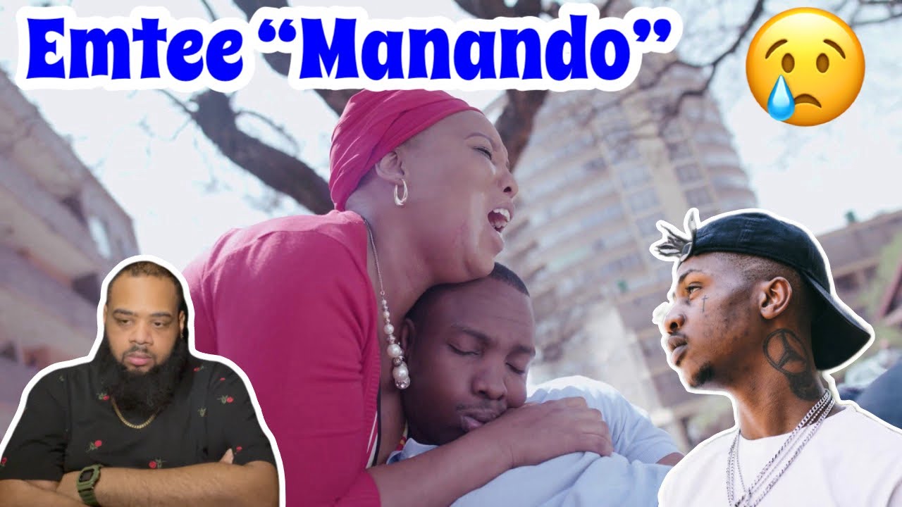EMTEE - MANANDO (MUSIC VIDEO) | AMERICAN REACTION 🇿🇦😢 - YouTube