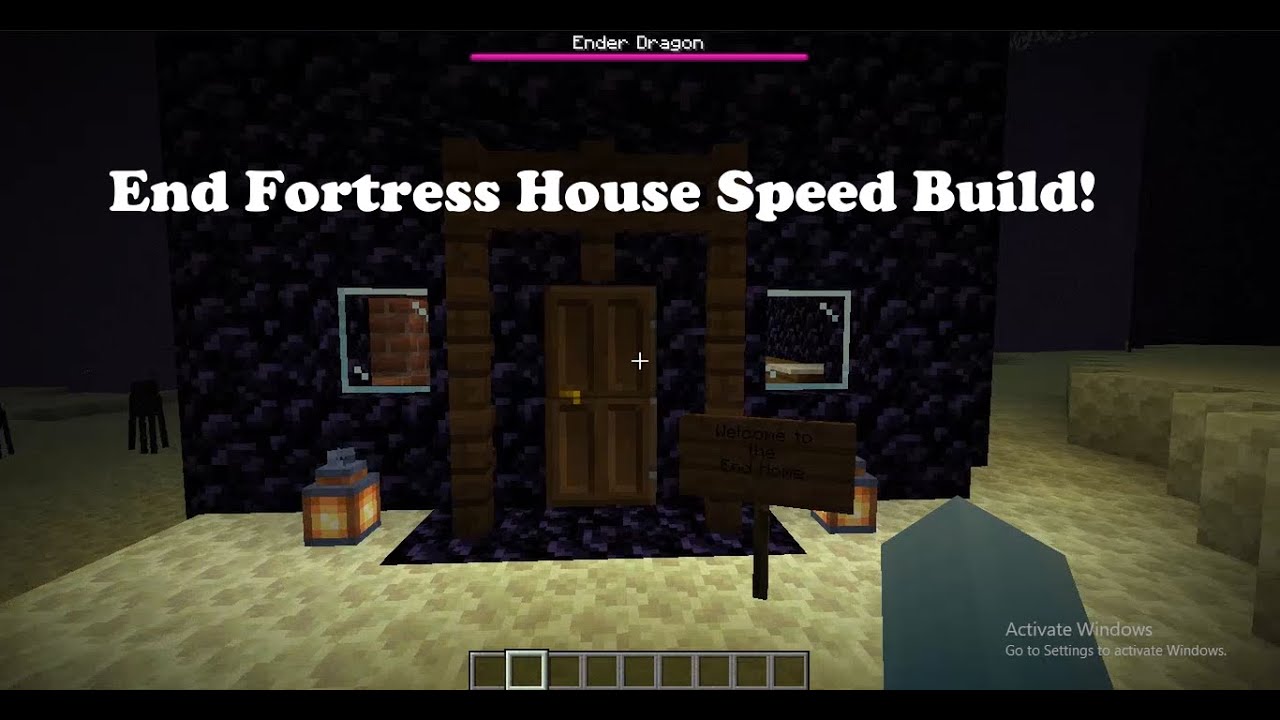 TRANSFORMING AN END FORTRESS INTO A HOME! - Minecraft Speed Build - YouTube
