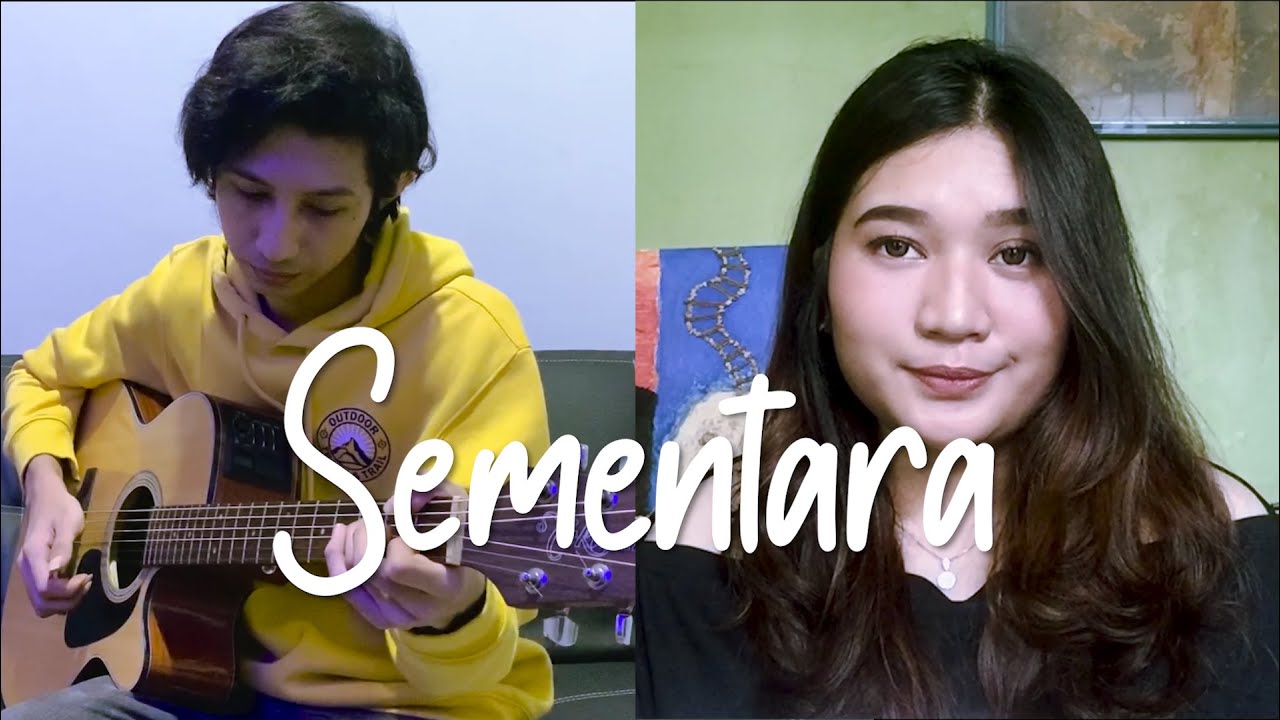 Sementara - Float (Cover by Adam Febrian feat. Indri Vania) - YouTube