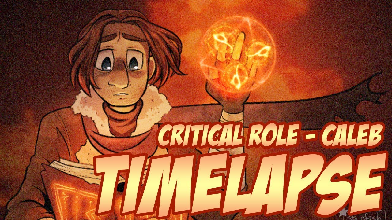 Critical Role - Caleb Animation Timelapse (and Tutorial) - YouTube