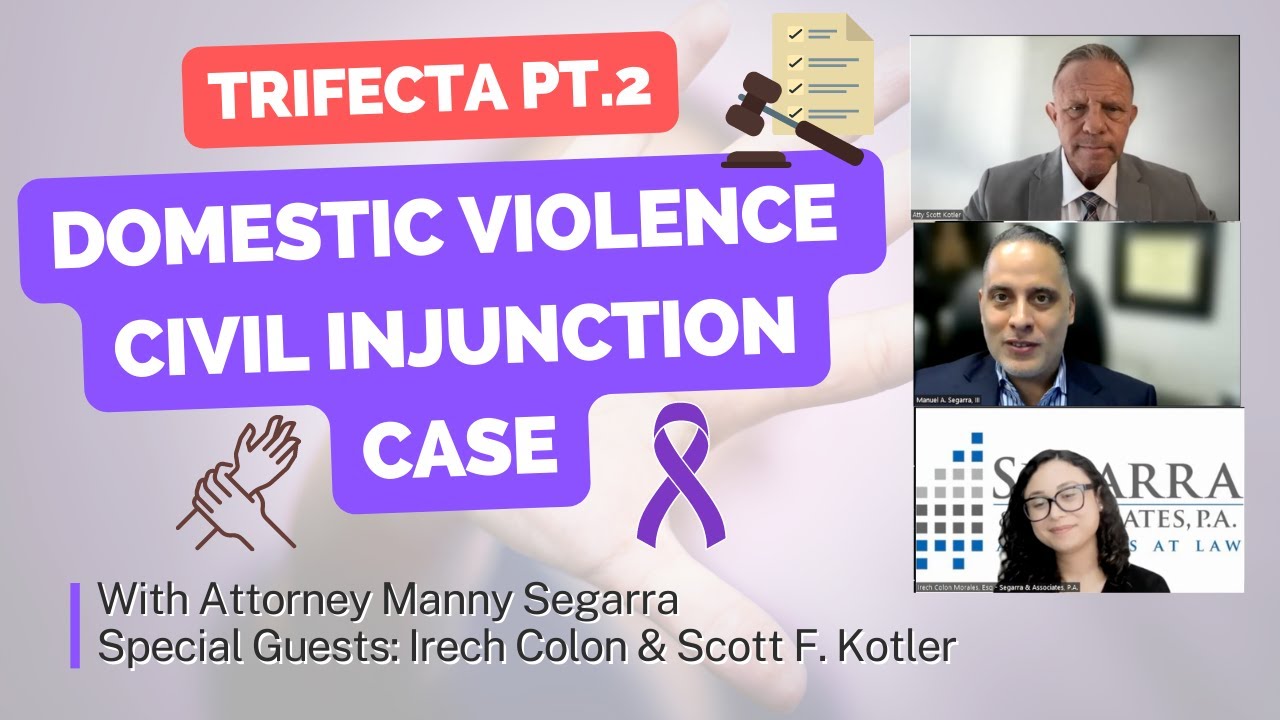 Trifecta Pt.2: Domestic Violence Civil Injunction Cases - YouTube
