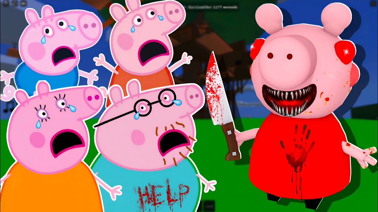 Peppa Pig SURVIVE PEPPA PIG the KILLER in ROBLOX! Episode.18 - YouTube