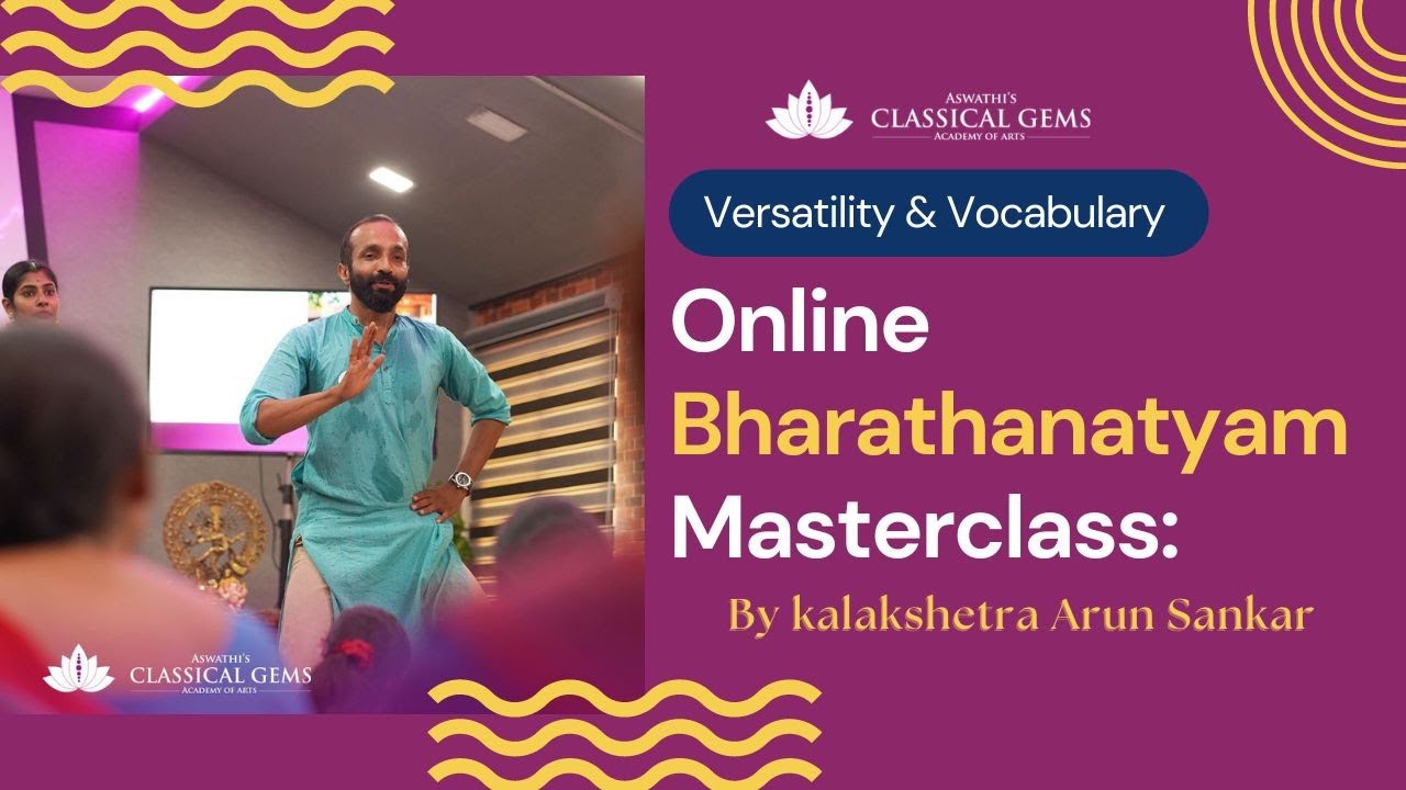 Classical Gems Online Masterclass - Kalakshetra Arun Shankar - YouTube