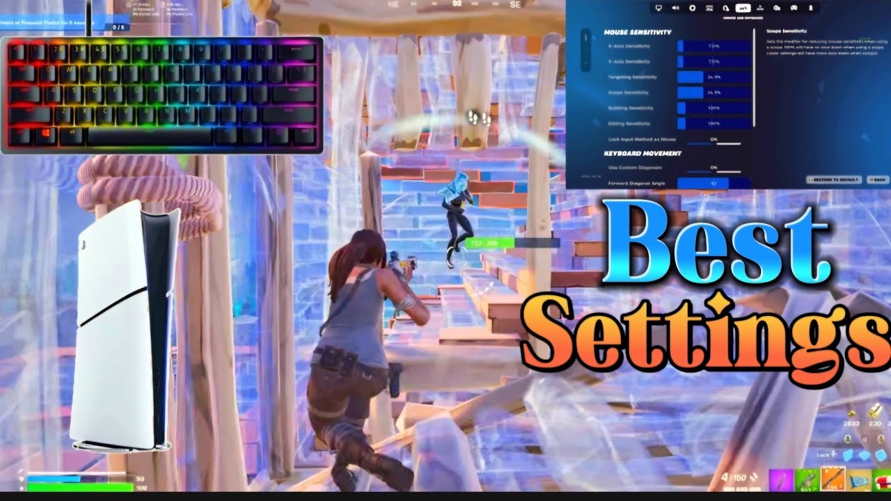 *UPDATED* Best Console Keyboard & Mouse Settings + PS5 SLIM Ranked ...