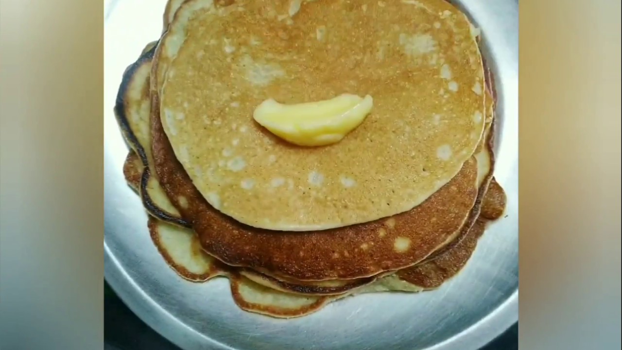 Banana pan cakes | Healthy recipe | - YouTube