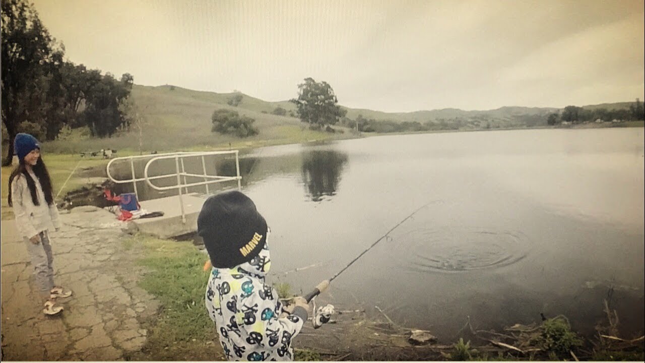 Fishing@ Sandy Wool Lake with my kids|Teach them while they're young ...