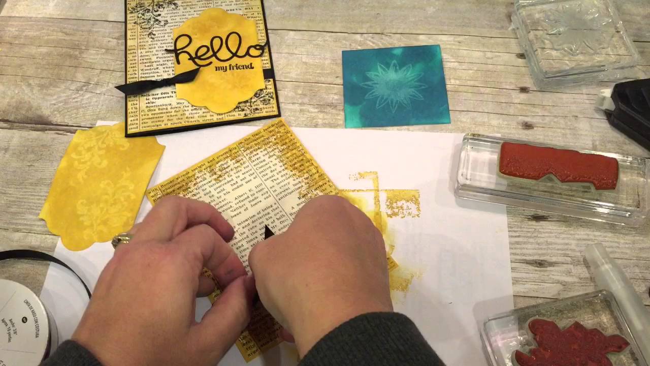 Magic Water Stamping - YouTube