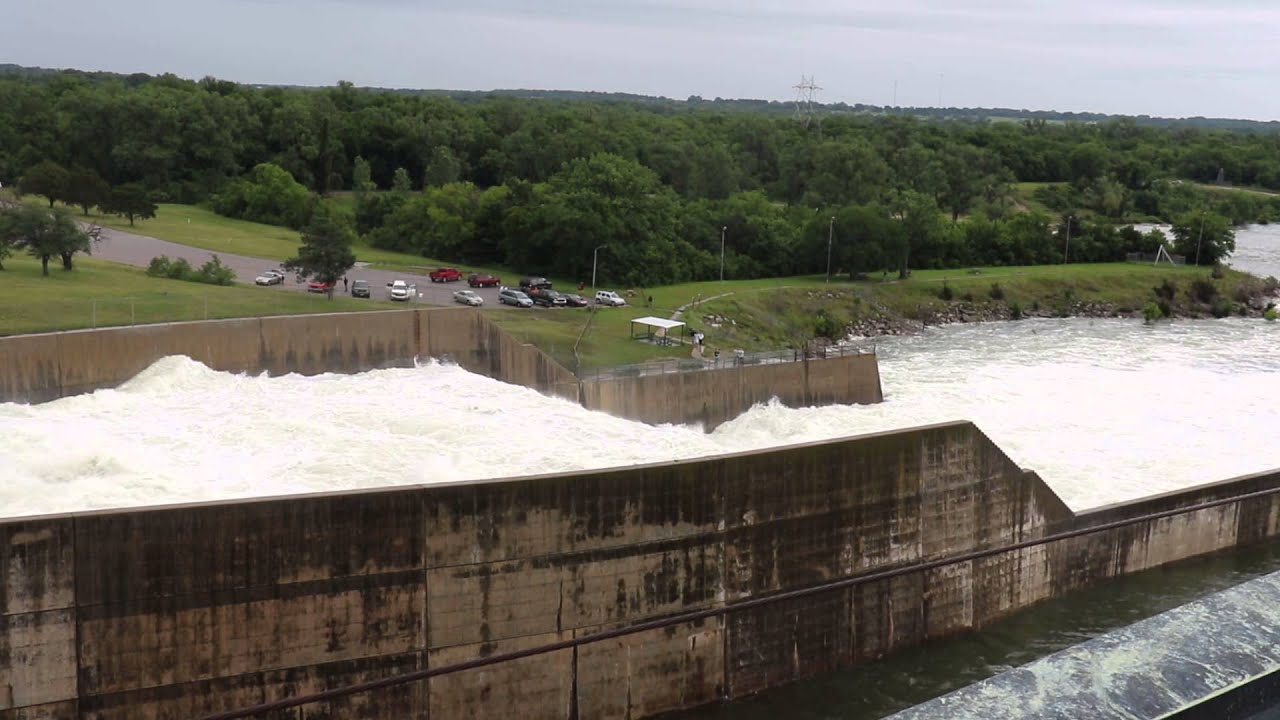 2015 Flood - Lake Texoma, Denison Dam - YouTube