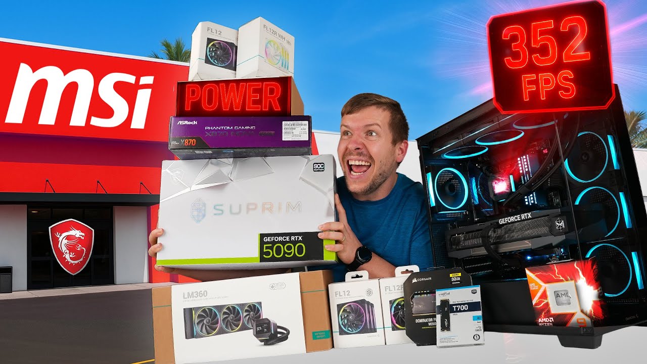 What Happens When You Put Every Top-Tier Part Into One PC? - YouTube