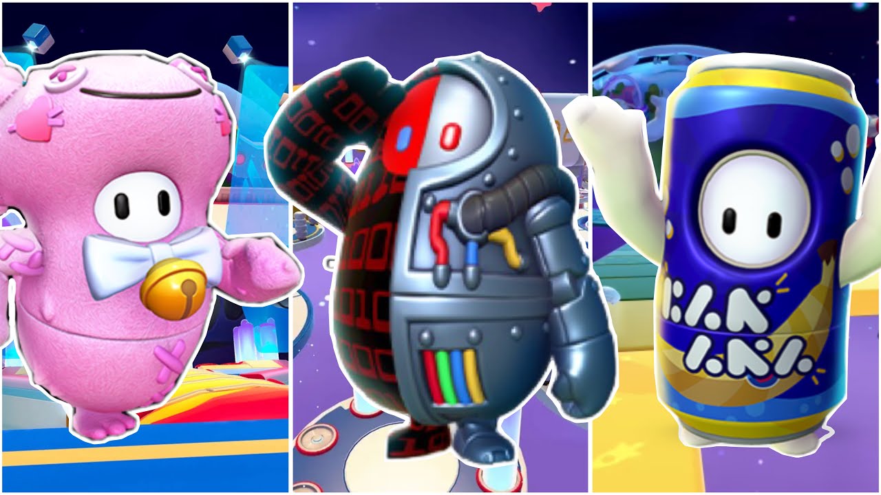 *NEW* FALL GUYS PACKS ARE HERE! (Hug-A-Lotl, Bean Machine, & More ...