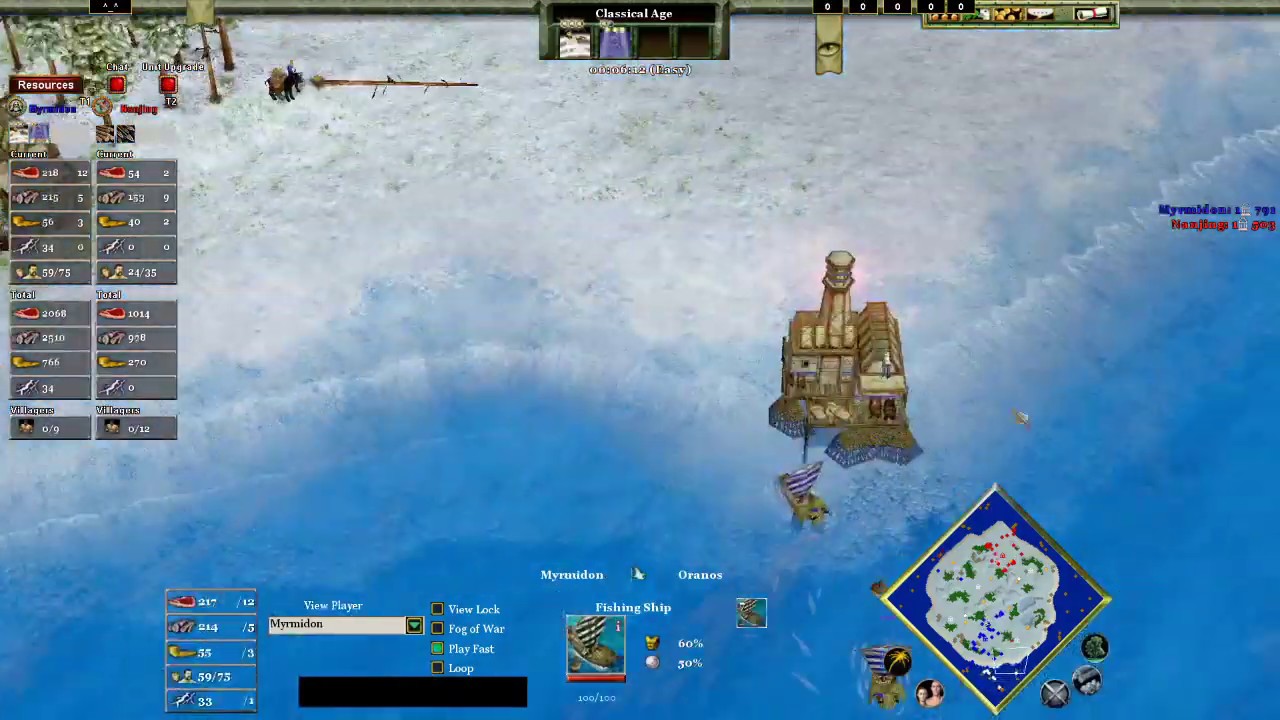 AoM:EE Oranos Water Build Orders - YouTube