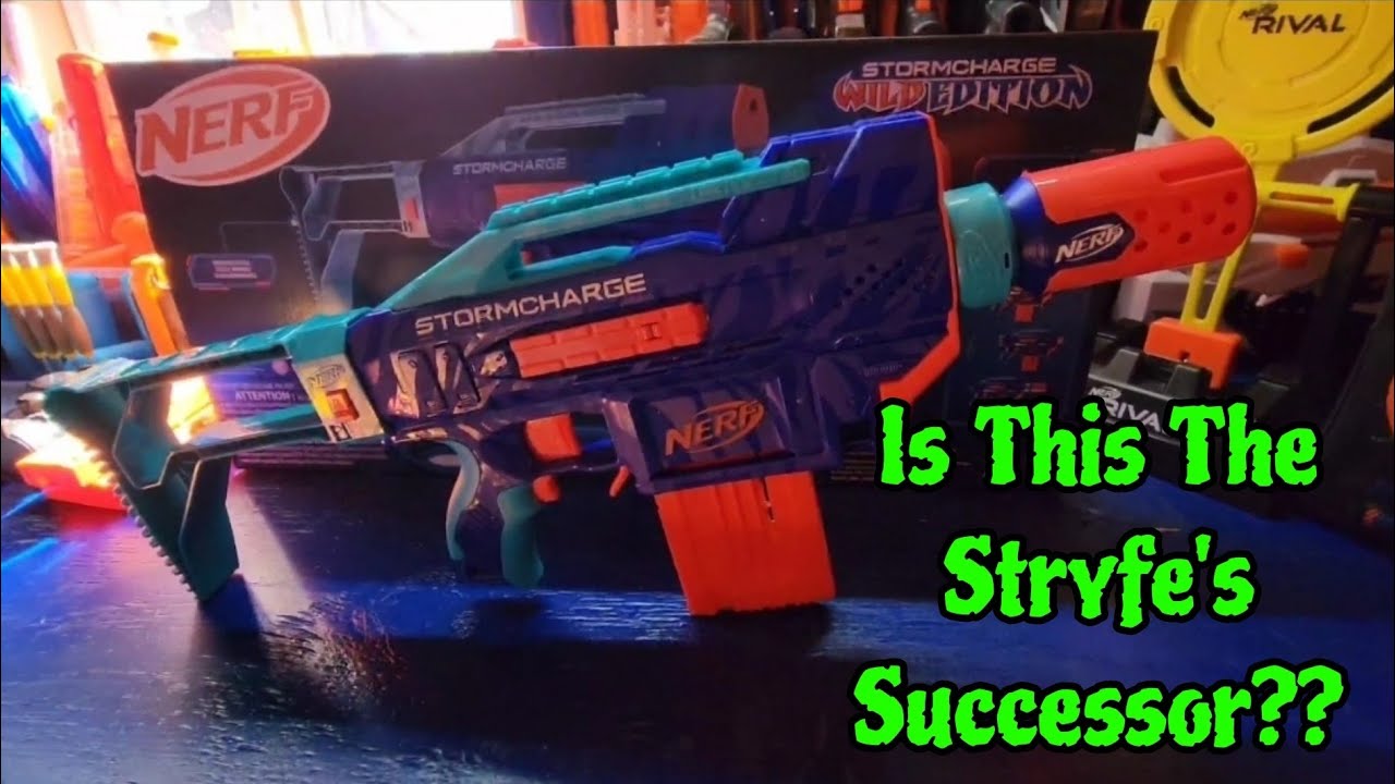 "Review" Nerf Elite 2.0 Stormcharge Wild Edition...Stryfe Upgrade?? Let ...